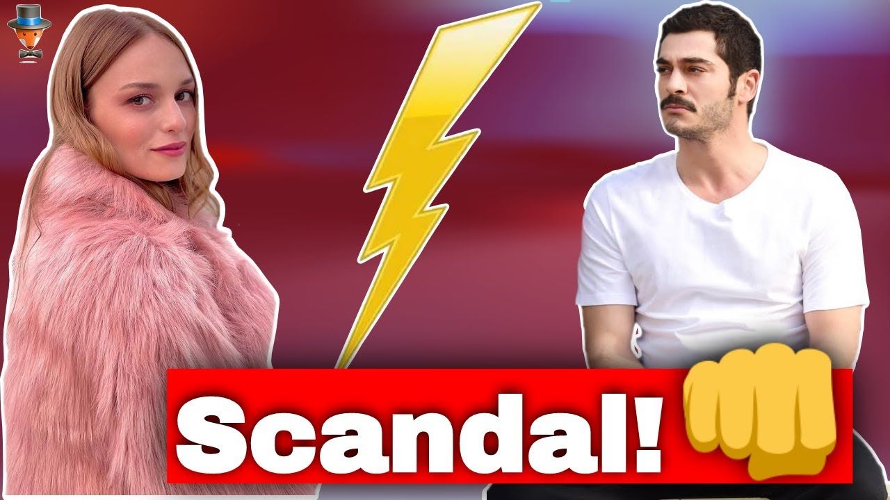 Burak Deniz made a scandal with Nilperi Şahinkaya | Turkish Series: Teammy